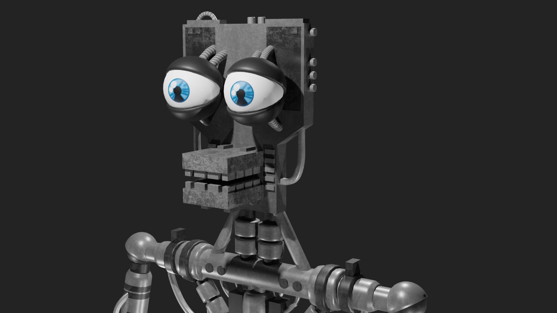 3D Fnaf 1 Endoskeleton model - TurboSquid 2119505