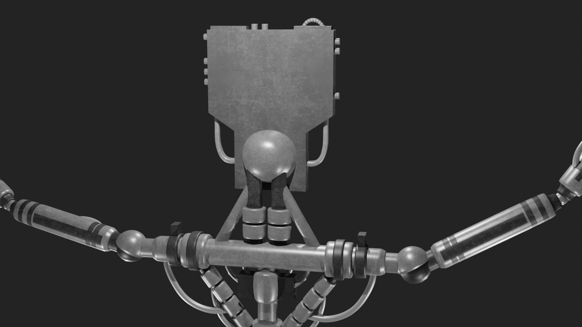 3D Fnaf 1 Endoskeleton model - TurboSquid 2119505