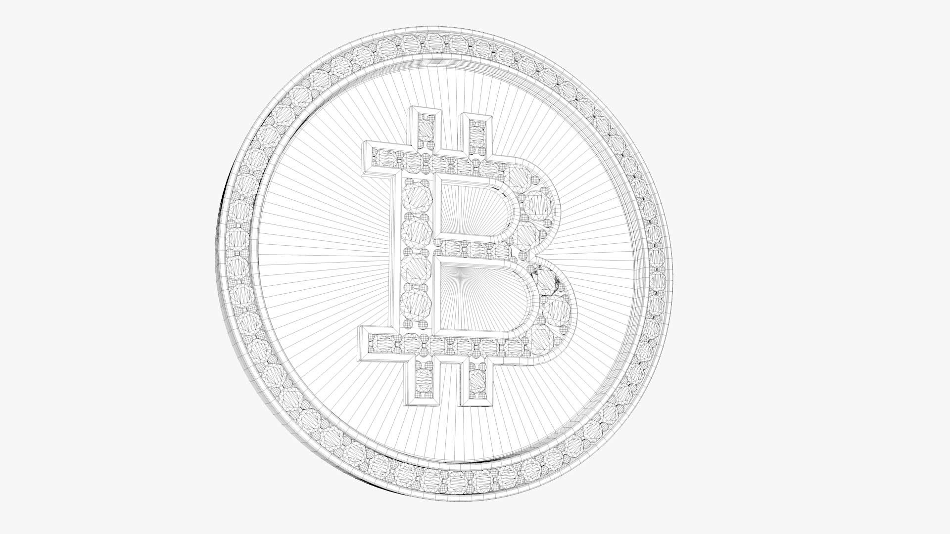Bitcoin 3D Model - TurboSquid 1718611