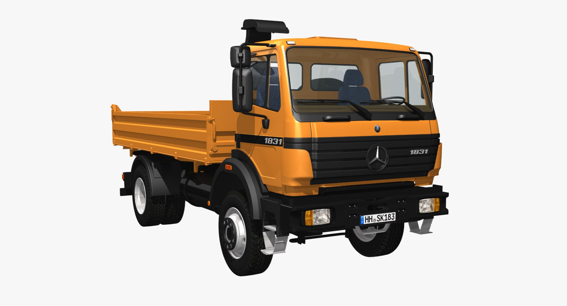 3d Sk Tipper 4x4