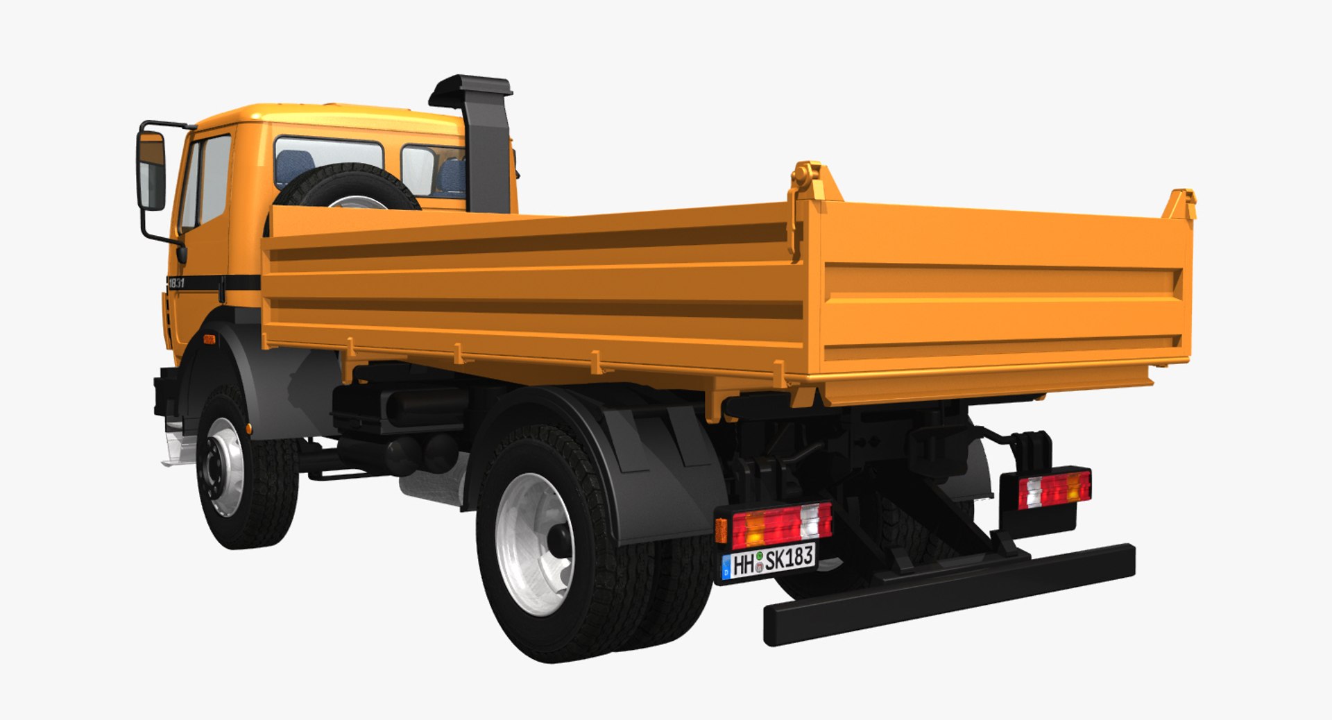 3d Sk Tipper 4x4