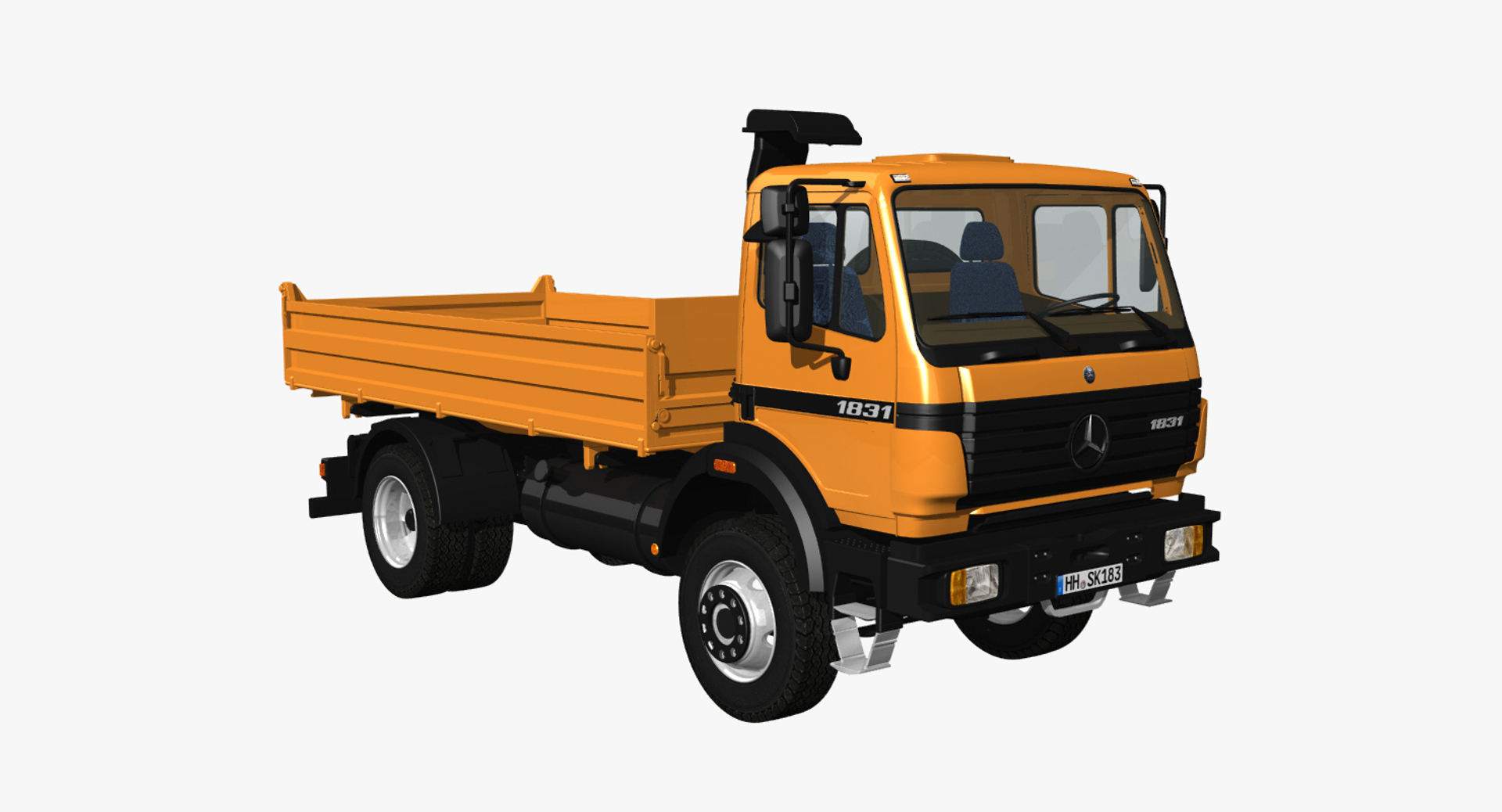3d Sk Tipper 4x4