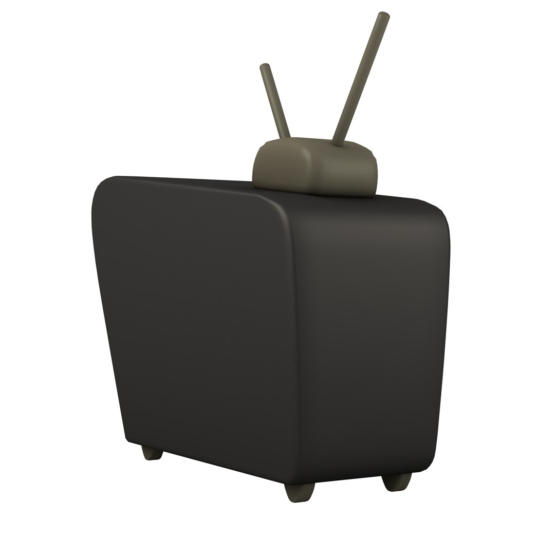 3D Cartoon Television - TurboSquid 1470518