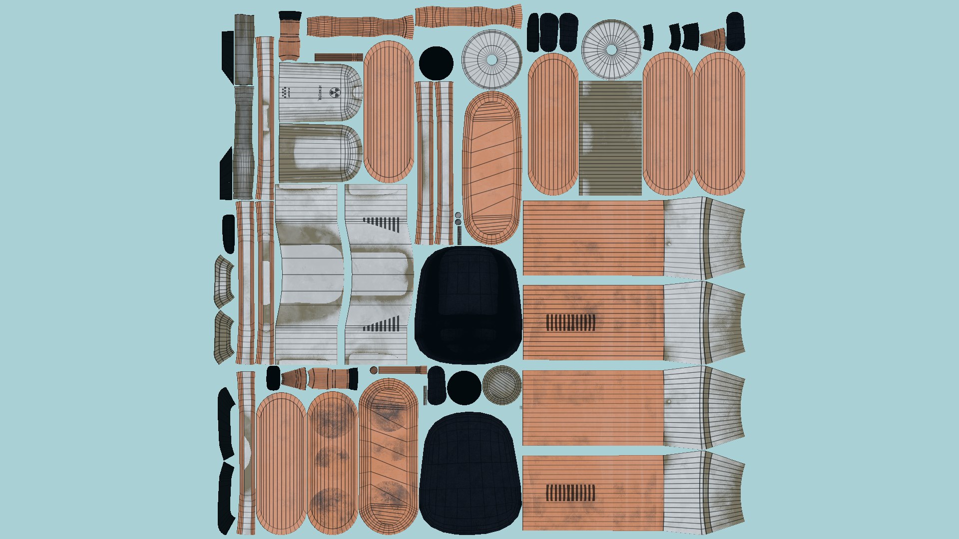 3D Jetpack E01 White Copper - SciFi Character Design Model - TurboSquid 1962081