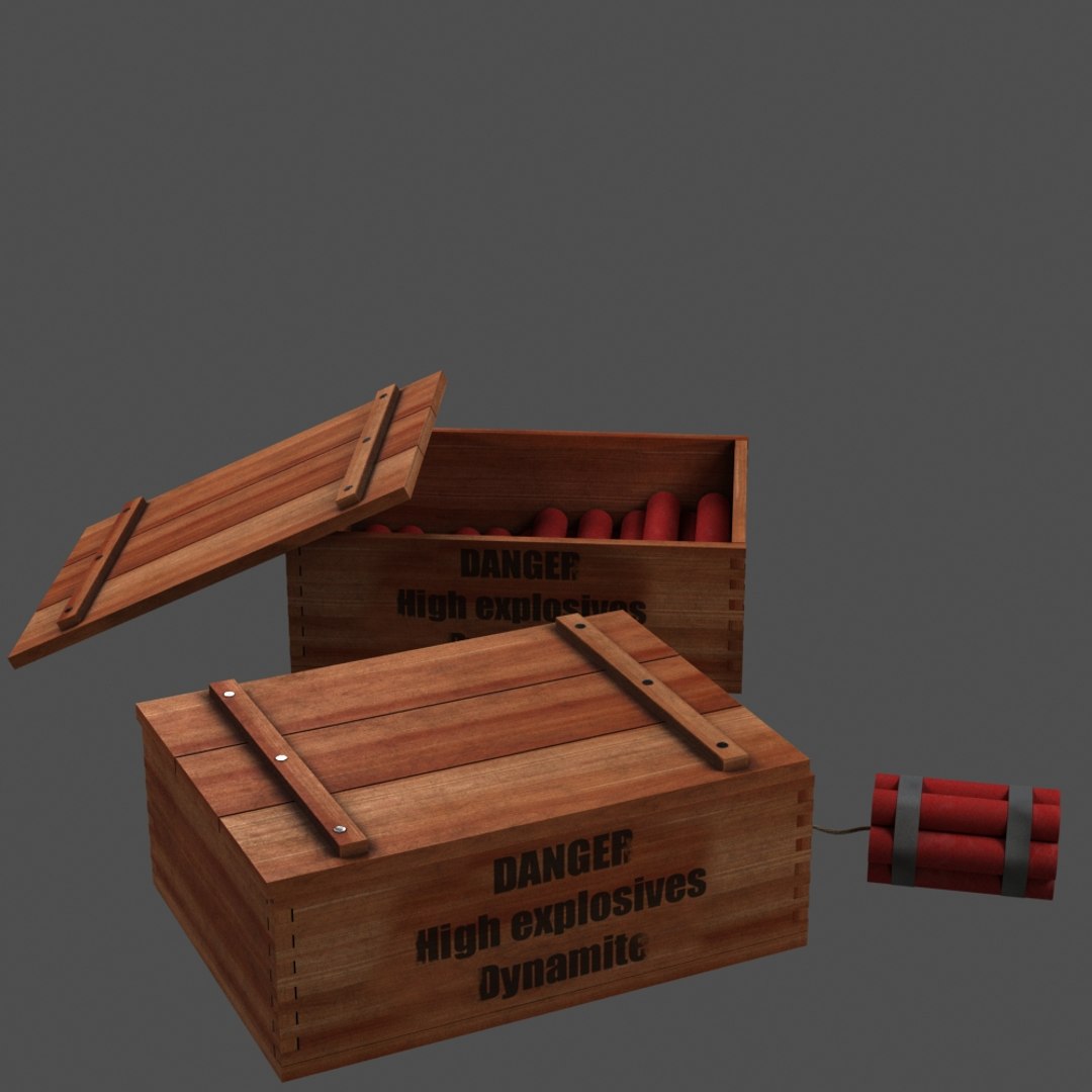 Dynamite 3D Model - TurboSquid 1290520