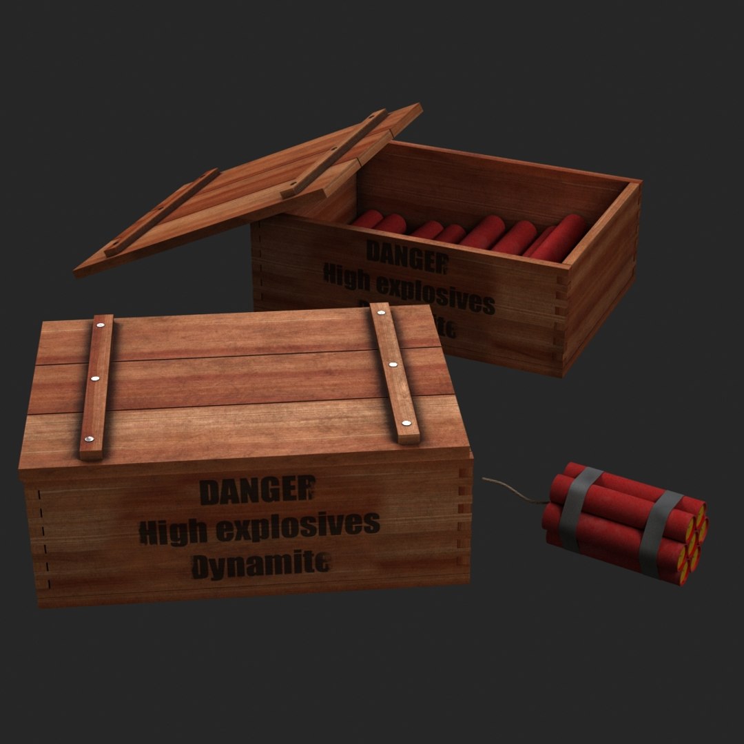 Dynamite 3D Model - TurboSquid 1290520