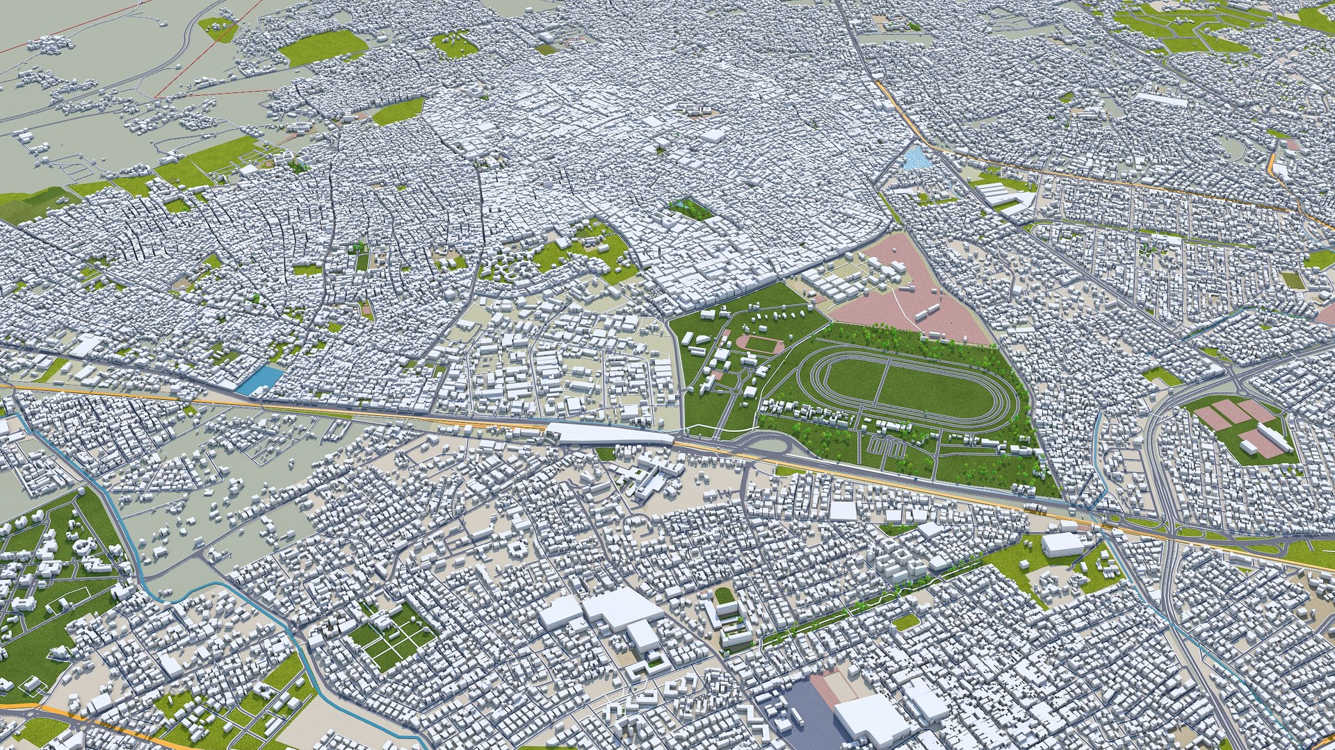 Tunis Tunisia 3D Model - TurboSquid 2154662