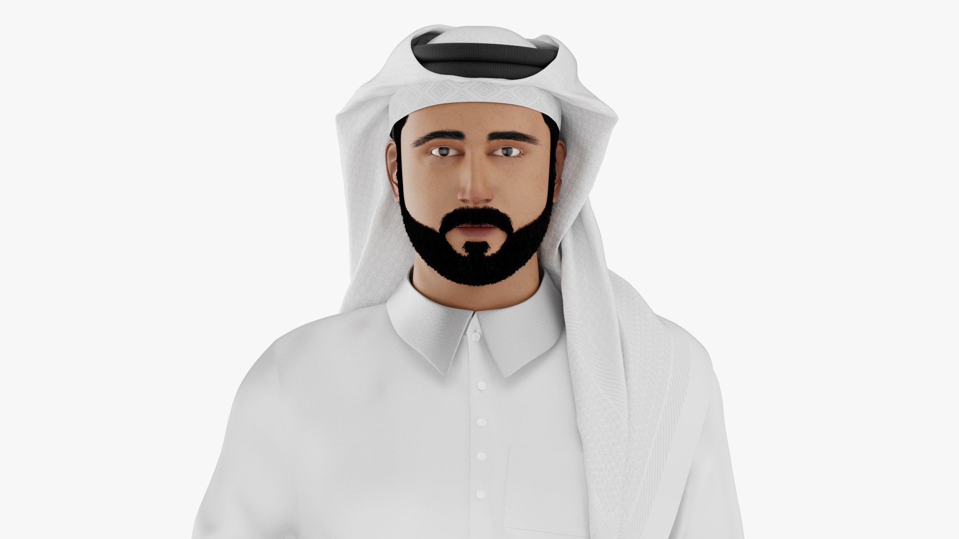 Arab Father And Son 3D Model - TurboSquid 2199317