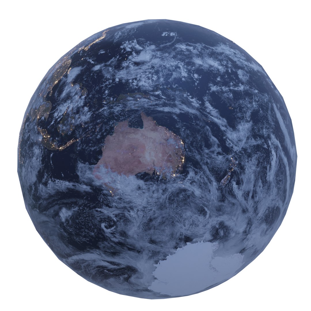 Earth 3D Model - TurboSquid 2351573