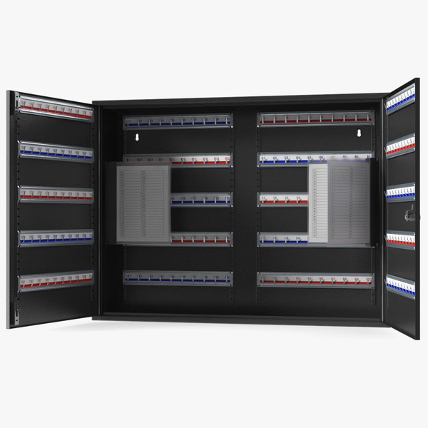 3D Large Key Cabinet - TurboSquid 1819600