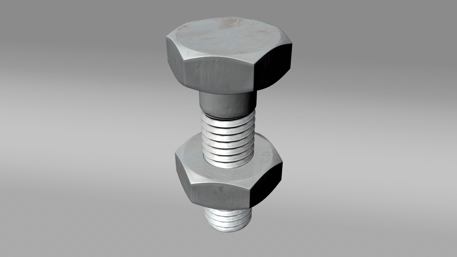 3D nut screw - TurboSquid 1452014