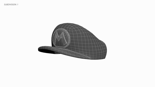 3D Super Mario Cap - TurboSquid 1843812