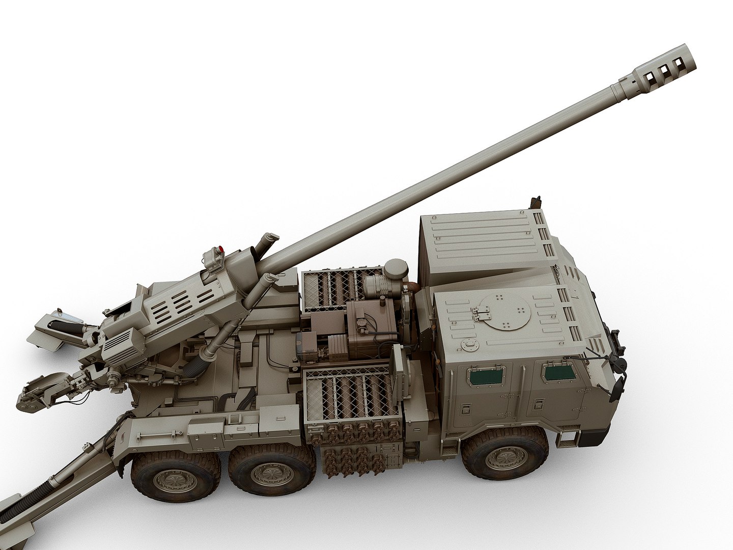 3D Norinco SH-15 SpH Model - TurboSquid 2014842