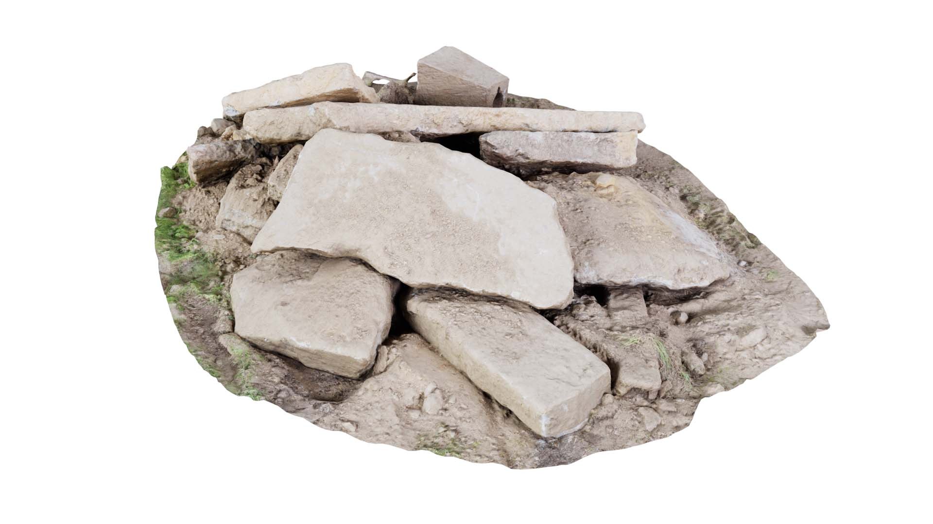 3D Model Rubble 06 Remastered - TurboSquid 2363219