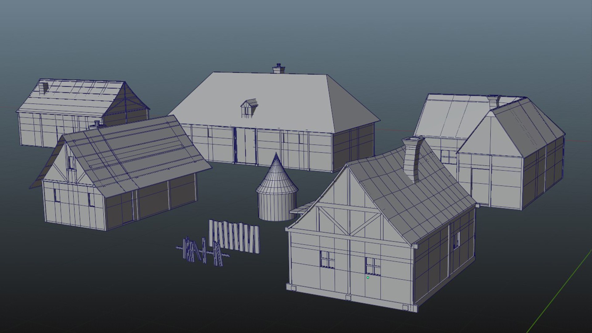 Medieval Castle Assets 3D Model - TurboSquid 2290789