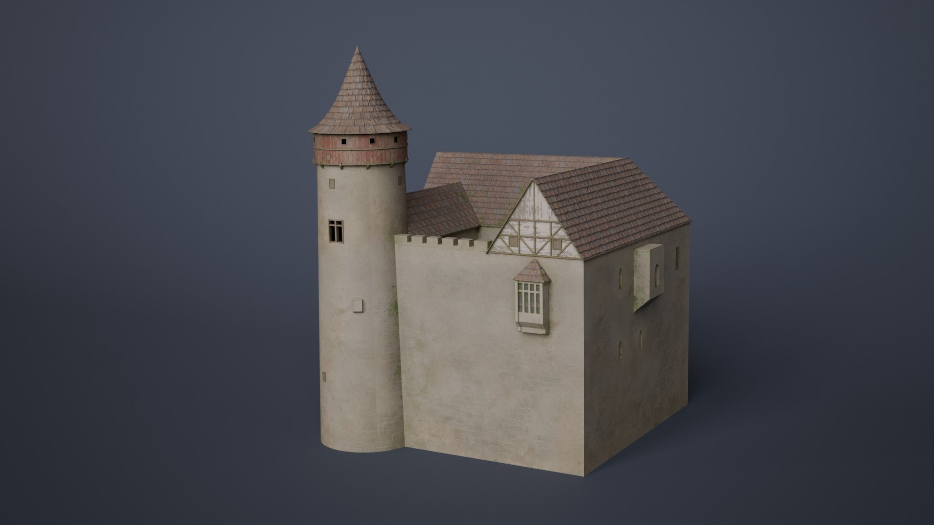 Medieval Castle Assets 3D Model - TurboSquid 2290789