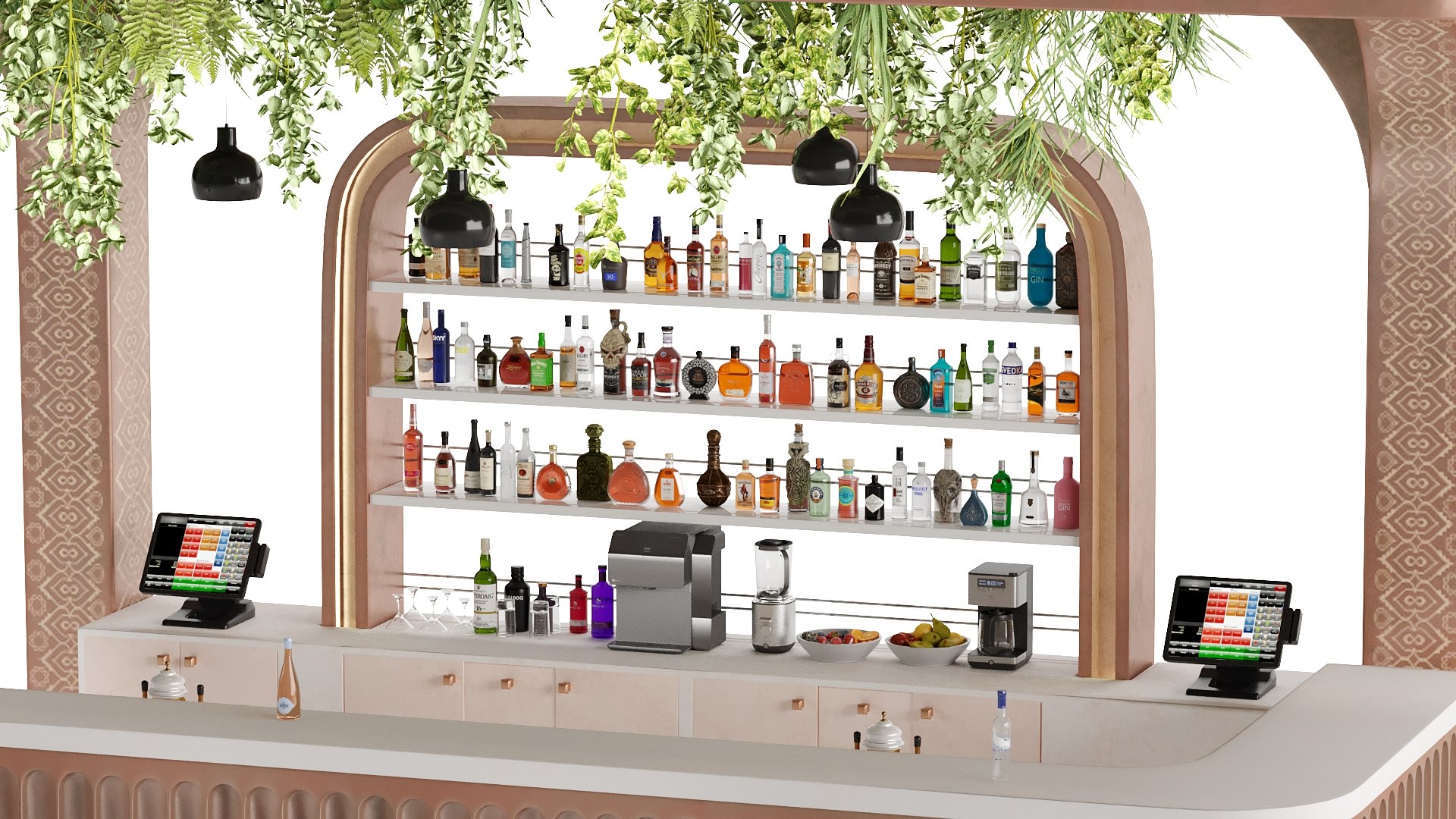 Bar 15 Hotel Bar 3D - TurboSquid 2025384