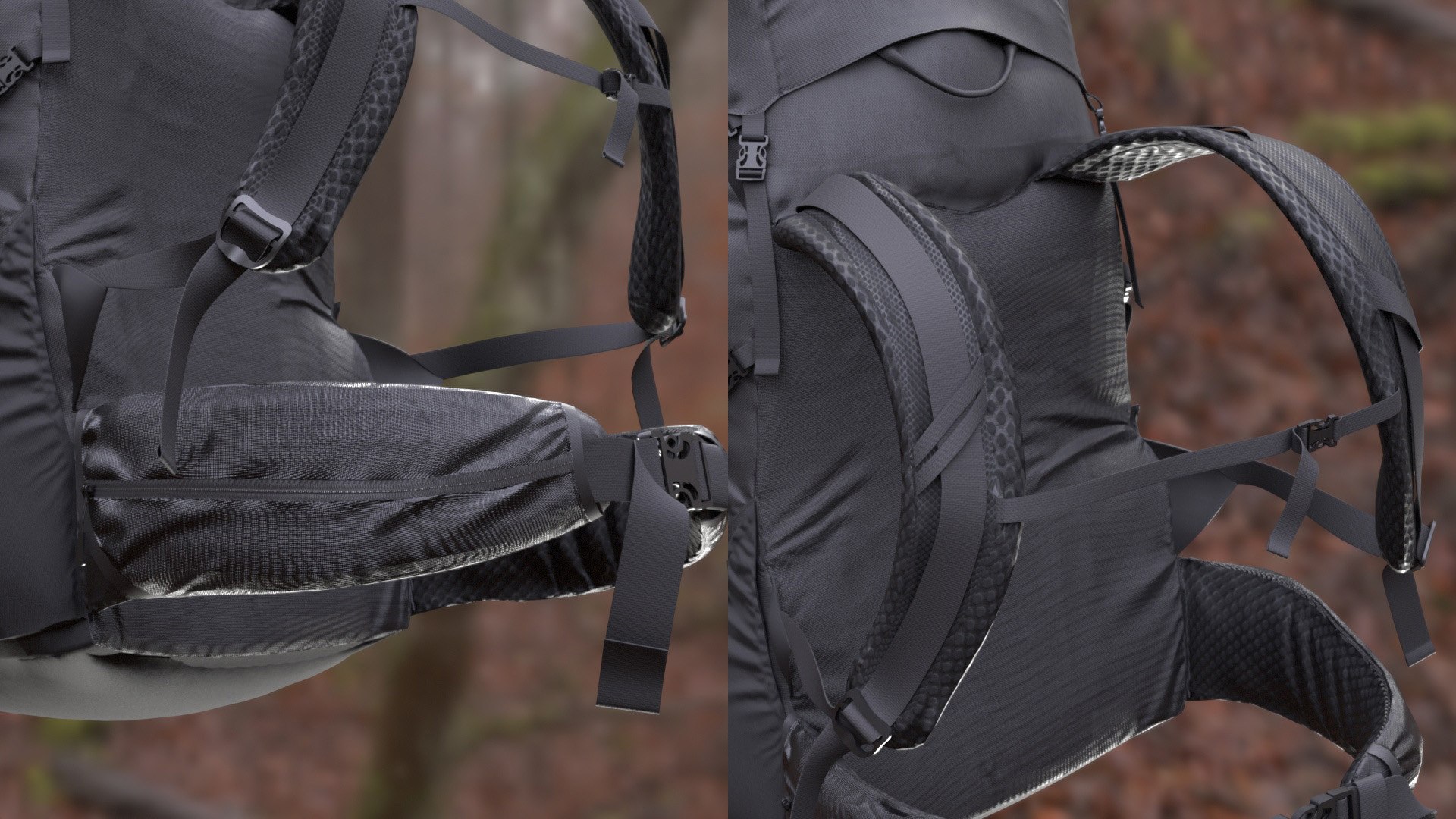 3D Backpack 226 - All MH Bodies UE5 Skeletons - Rigged - TurboSquid 2326434