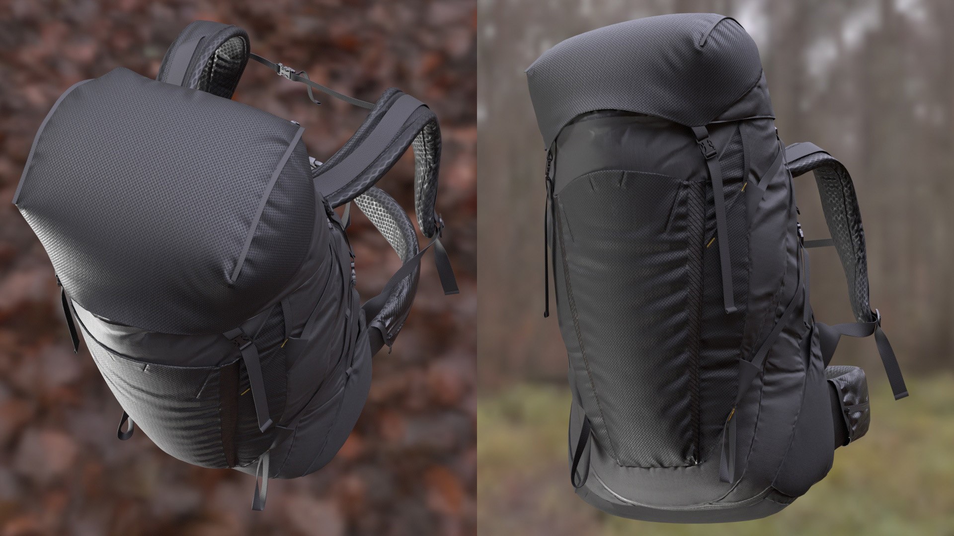 3D Backpack 226 - All MH Bodies UE5 Skeletons - Rigged - TurboSquid 2326434