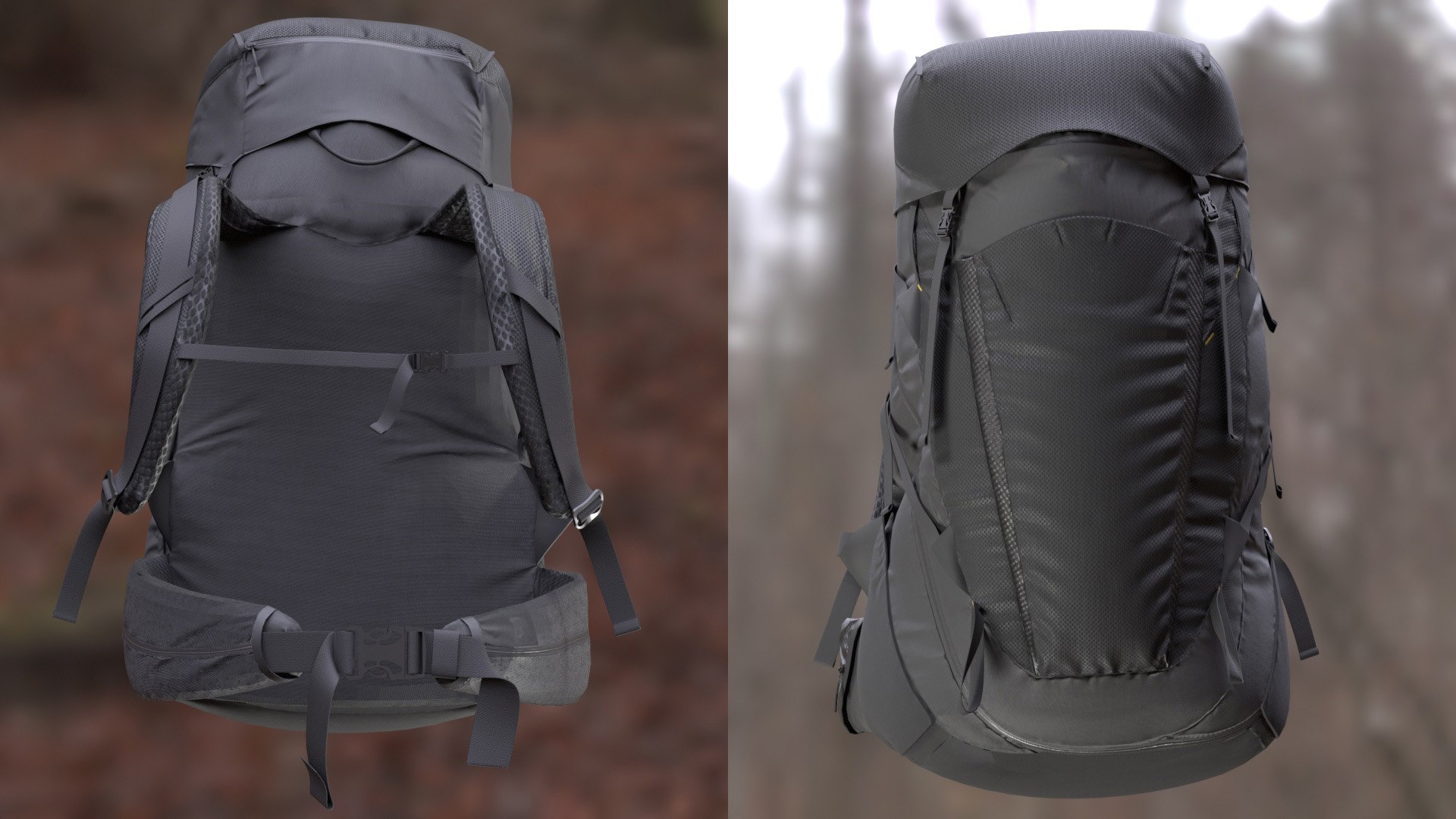 3D Backpack 226 - All MH Bodies UE5 Skeletons - Rigged - TurboSquid 2326434