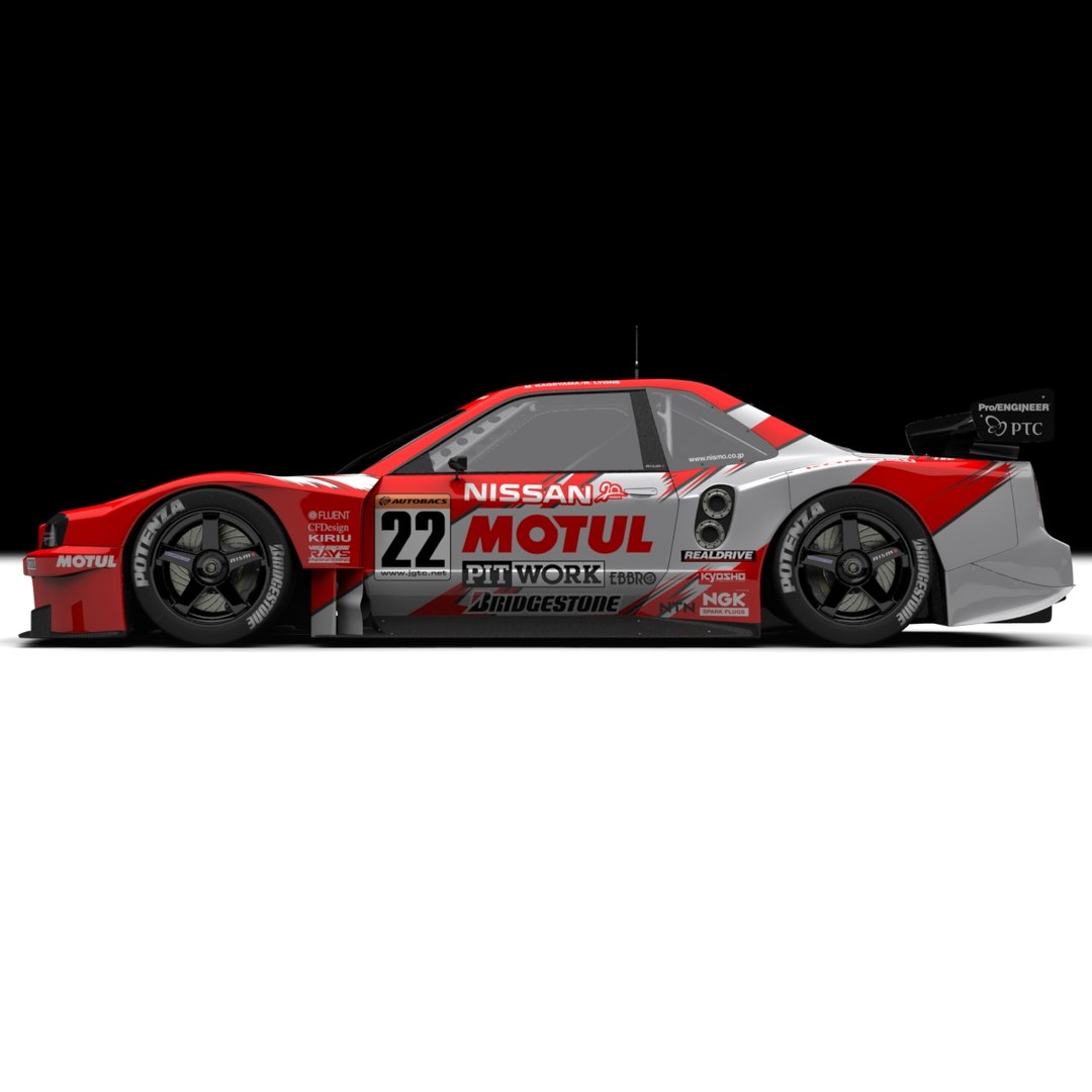 Nissan Gtr R34 3d Model