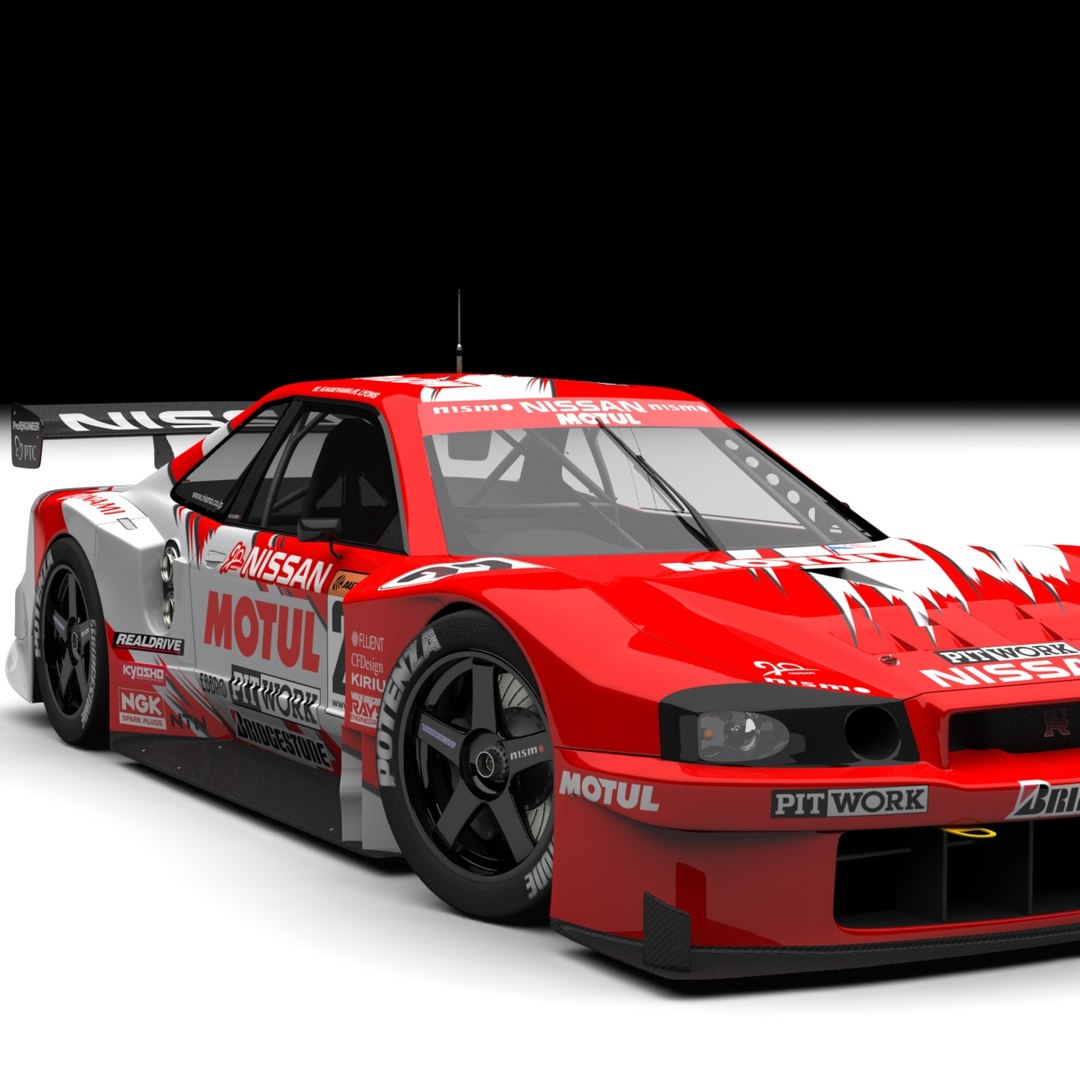 Nissan Gtr R34 3d Model