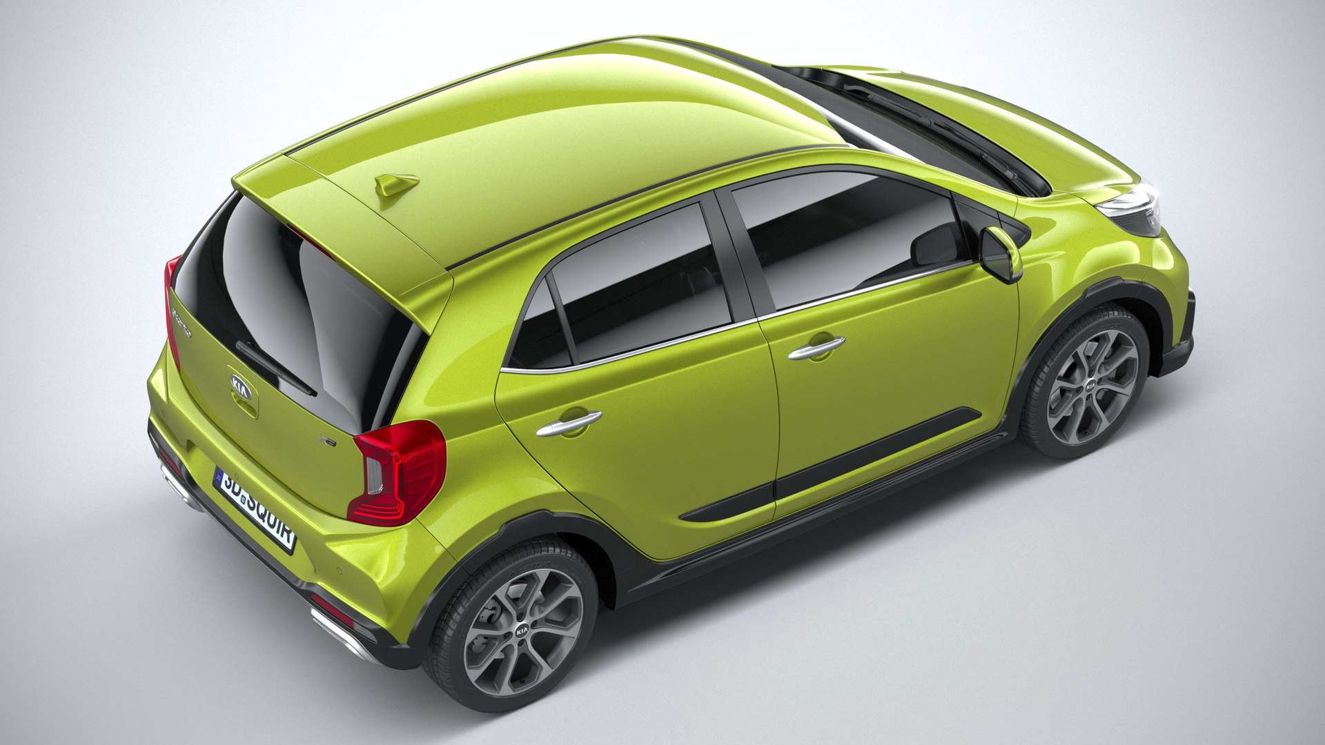 Kia picanto x-line 3D model - TurboSquid 1599120