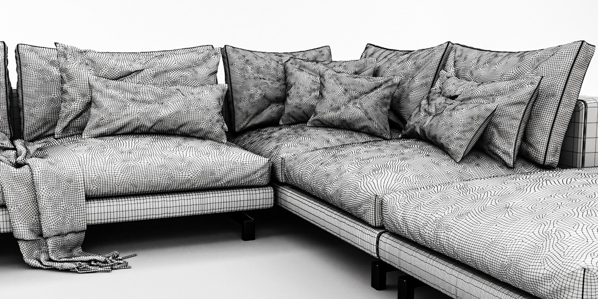 3D sherman sofa - TurboSquid 1407672