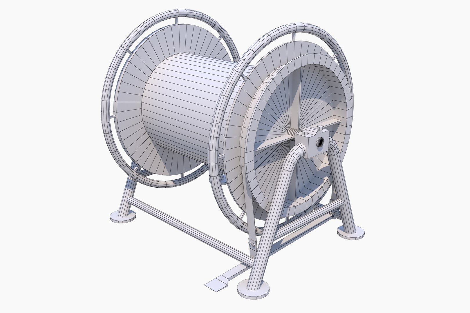 Mooring Rope Reel Model - TurboSquid 2047370