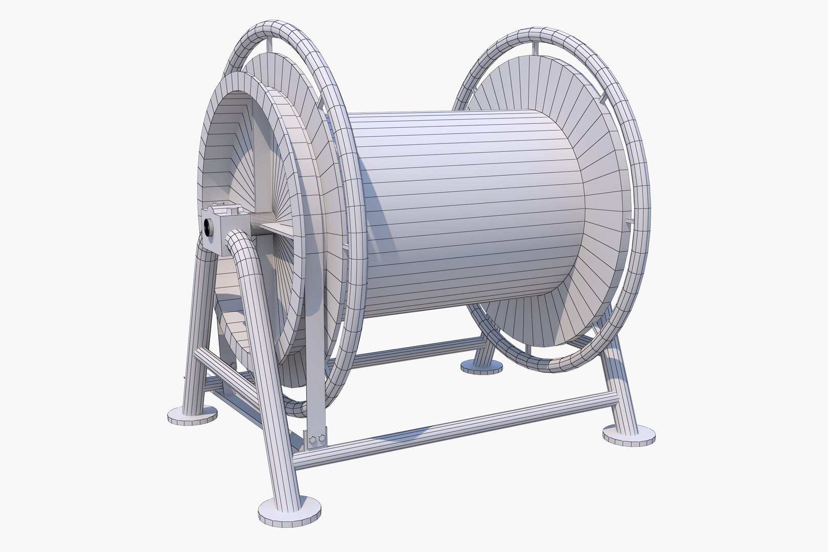 Mooring Rope Reel Model - TurboSquid 2047370