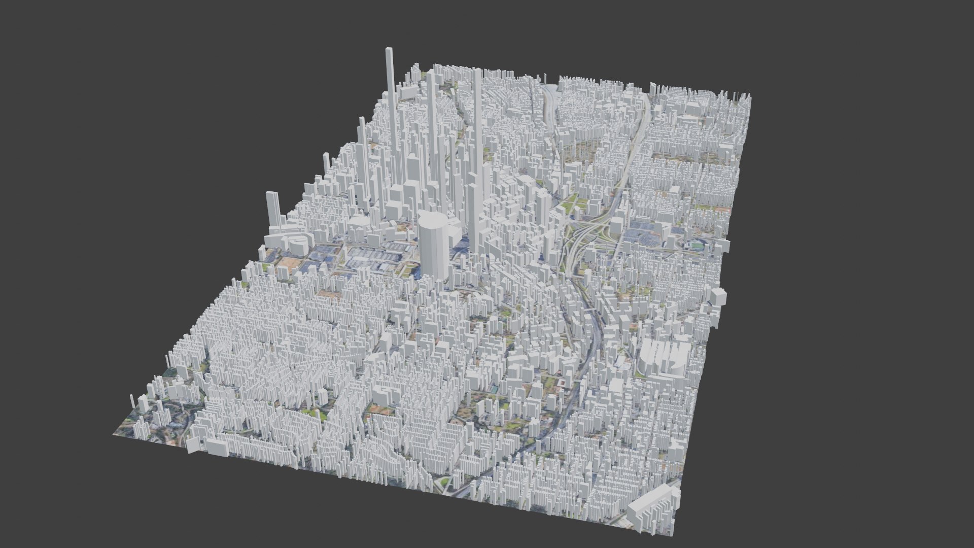 Atlanta City Model - TurboSquid 1902205