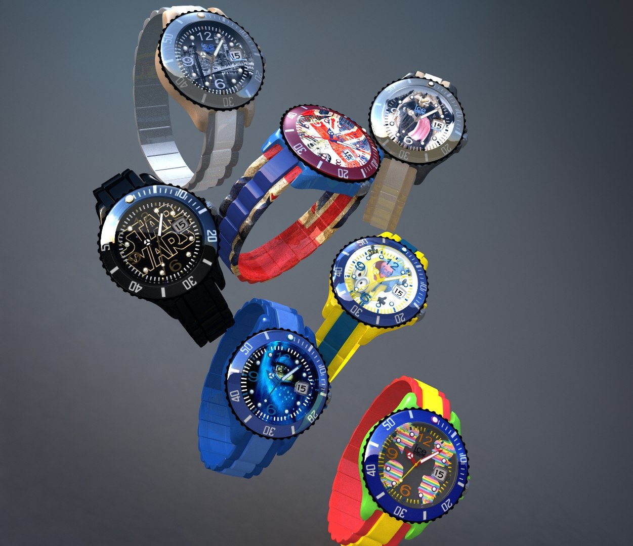 Ice Watch Ice-watch 3d Model