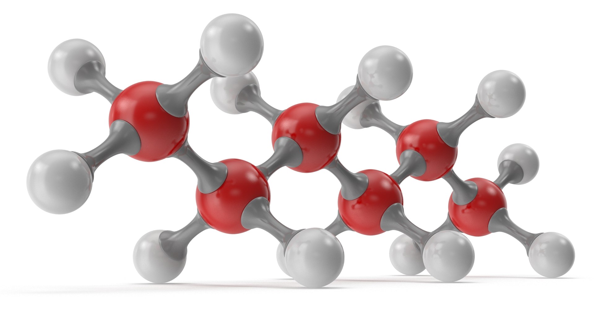3D Hexane Molecular - TurboSquid 1278488