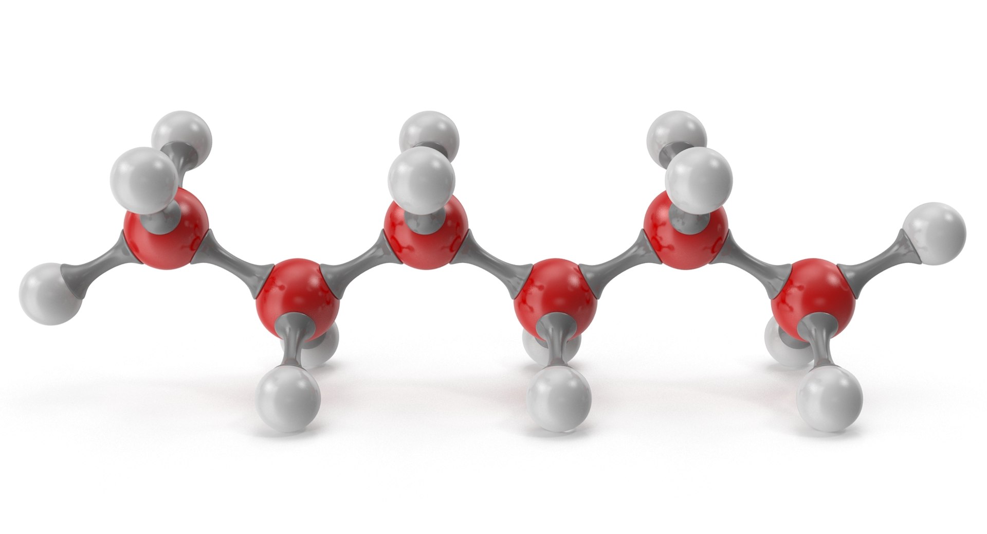 3D Hexane Molecular - TurboSquid 1278488