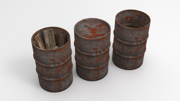 Barril Modelo 3D - TurboSquid 1530293