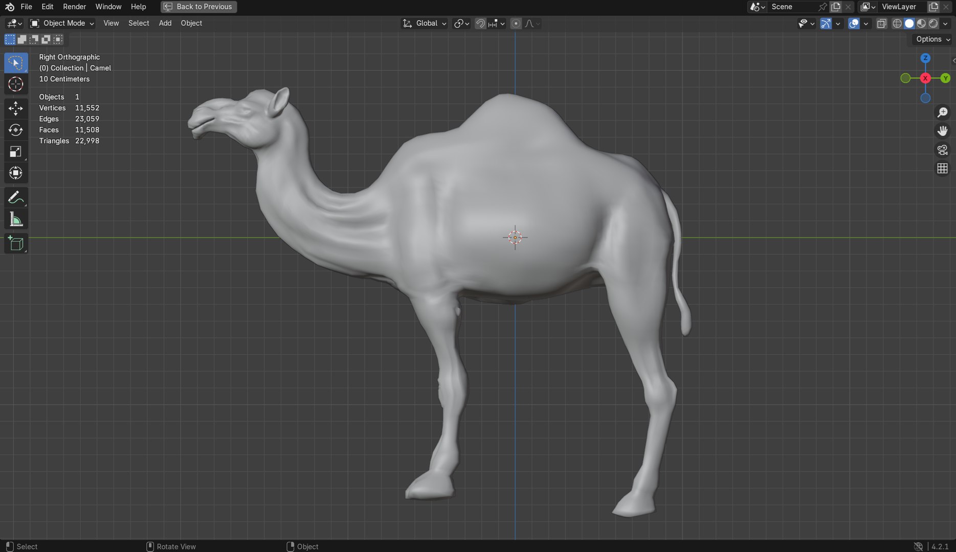 3D Realistic 3D Camel Model - TurboSquid 2333280