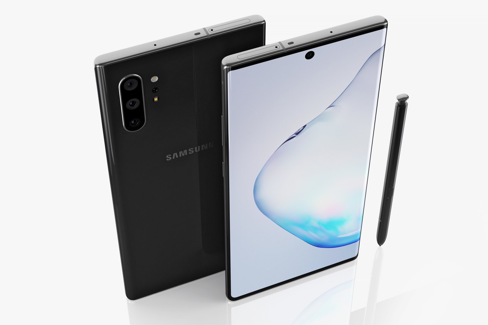 Samsung galaxy note10 3D model - TurboSquid 1436273