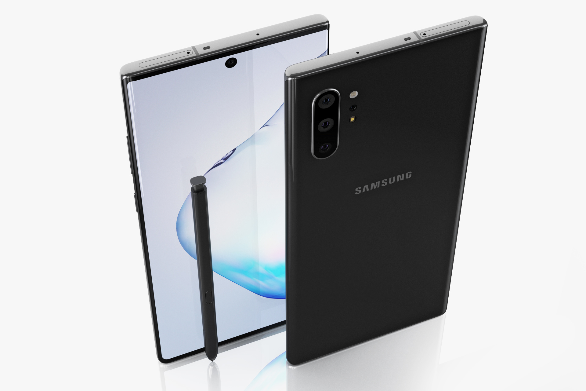 Samsung galaxy note10 3D model - TurboSquid 1436273