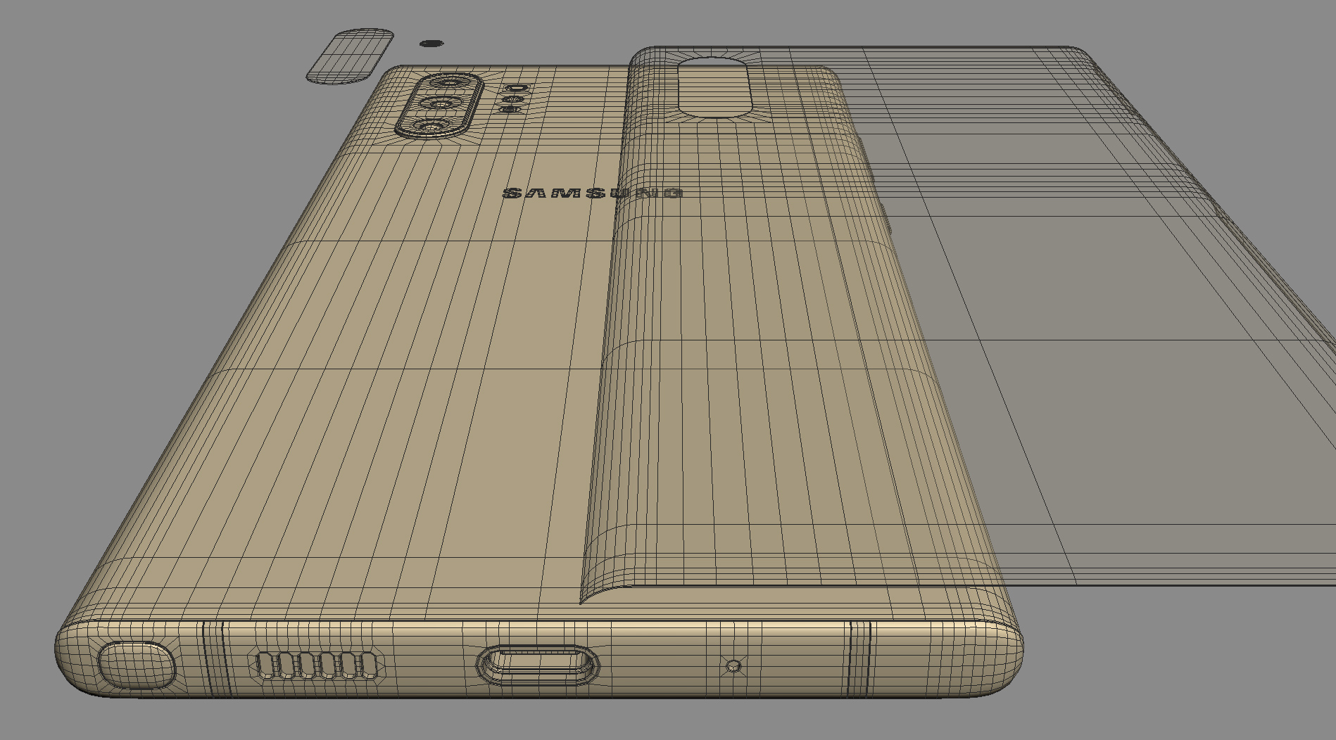 Samsung galaxy note10 3D model - TurboSquid 1436273