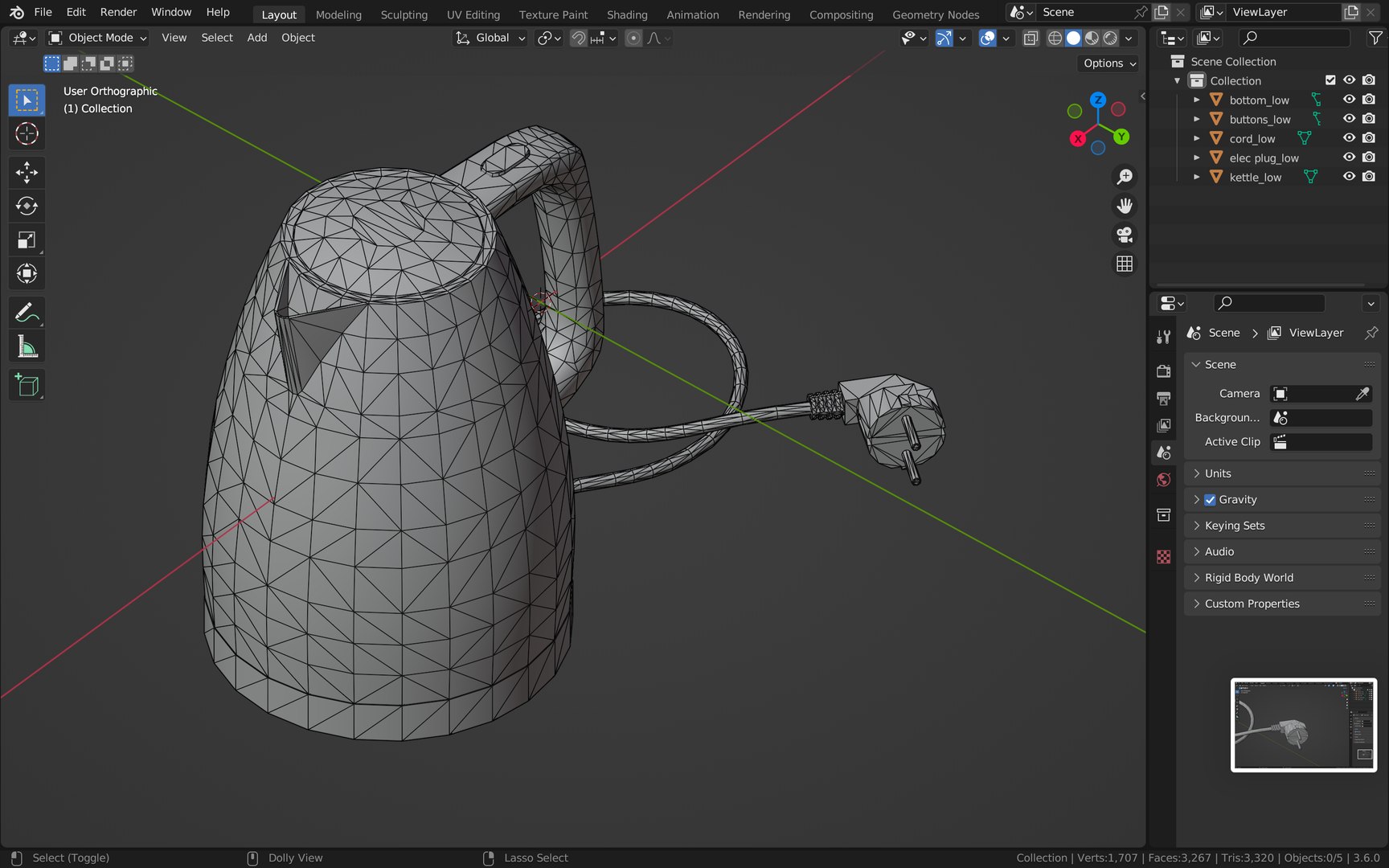 Kettle 3D - TurboSquid 2099971