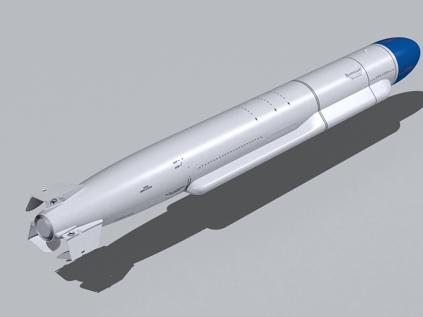 Kh-555 Missile 3d Max