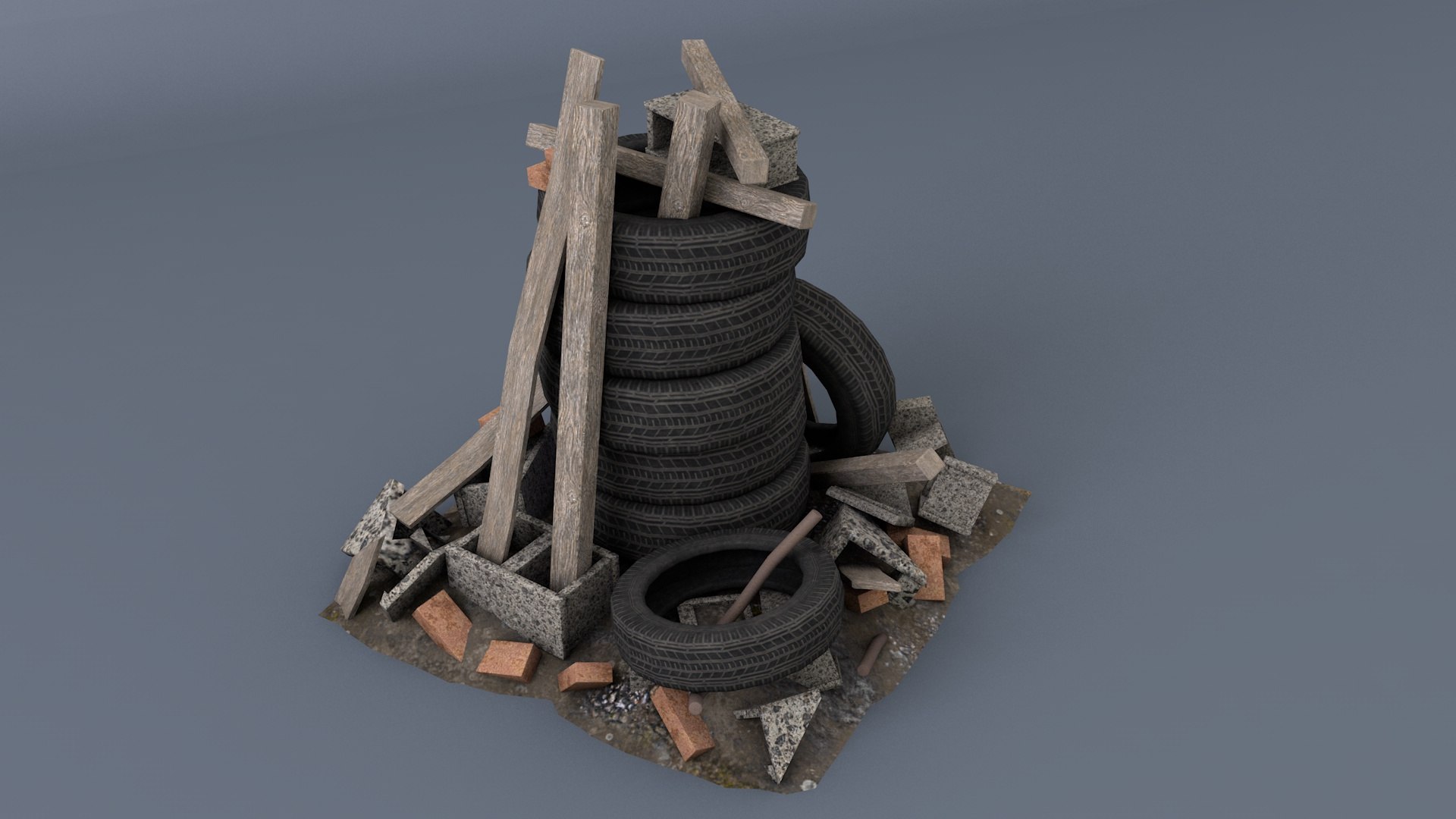 3D Scrap Asset Model - TurboSquid 1449148