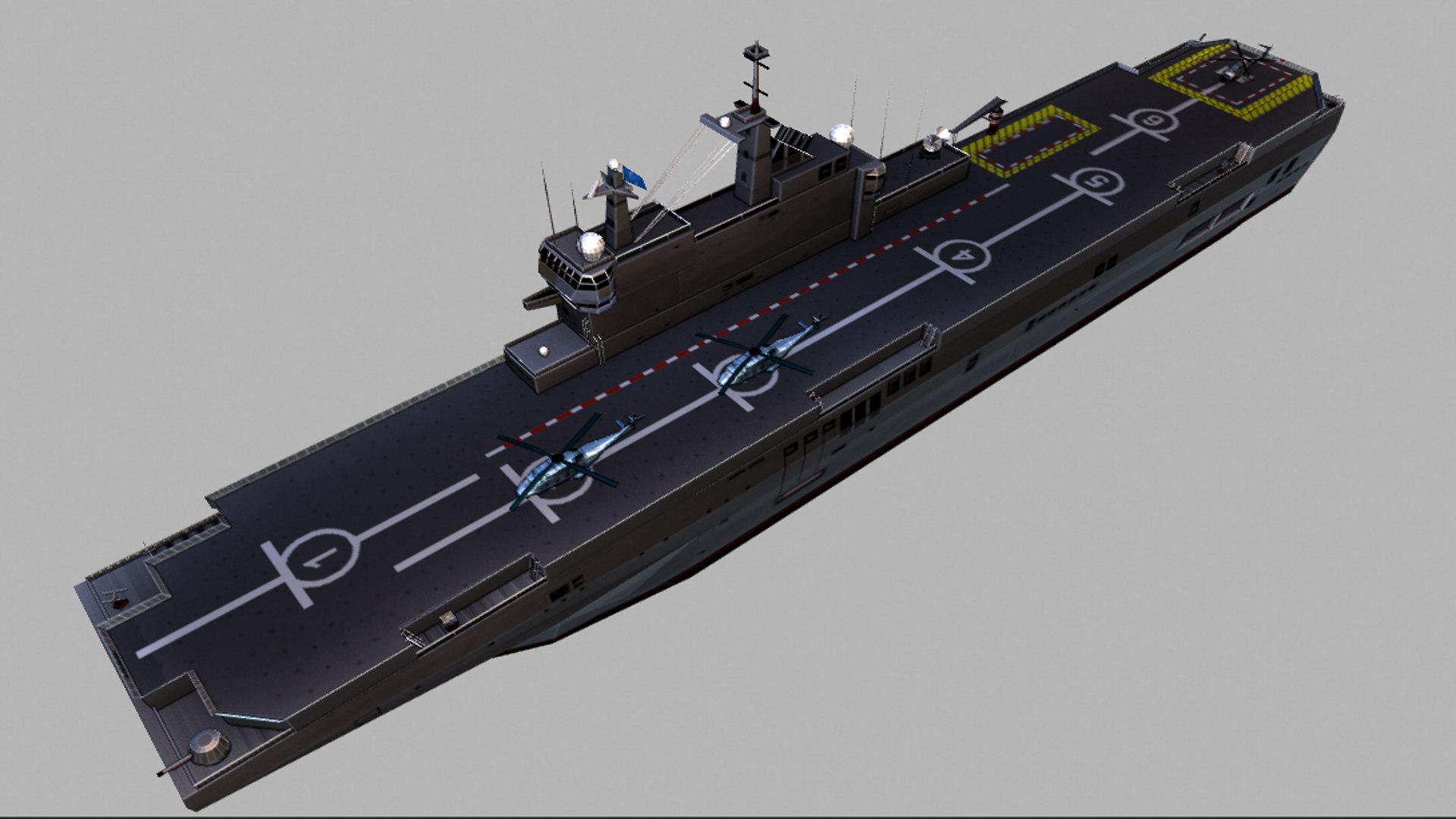 Aircraft Carrier TP19 3D model - TurboSquid 1793105