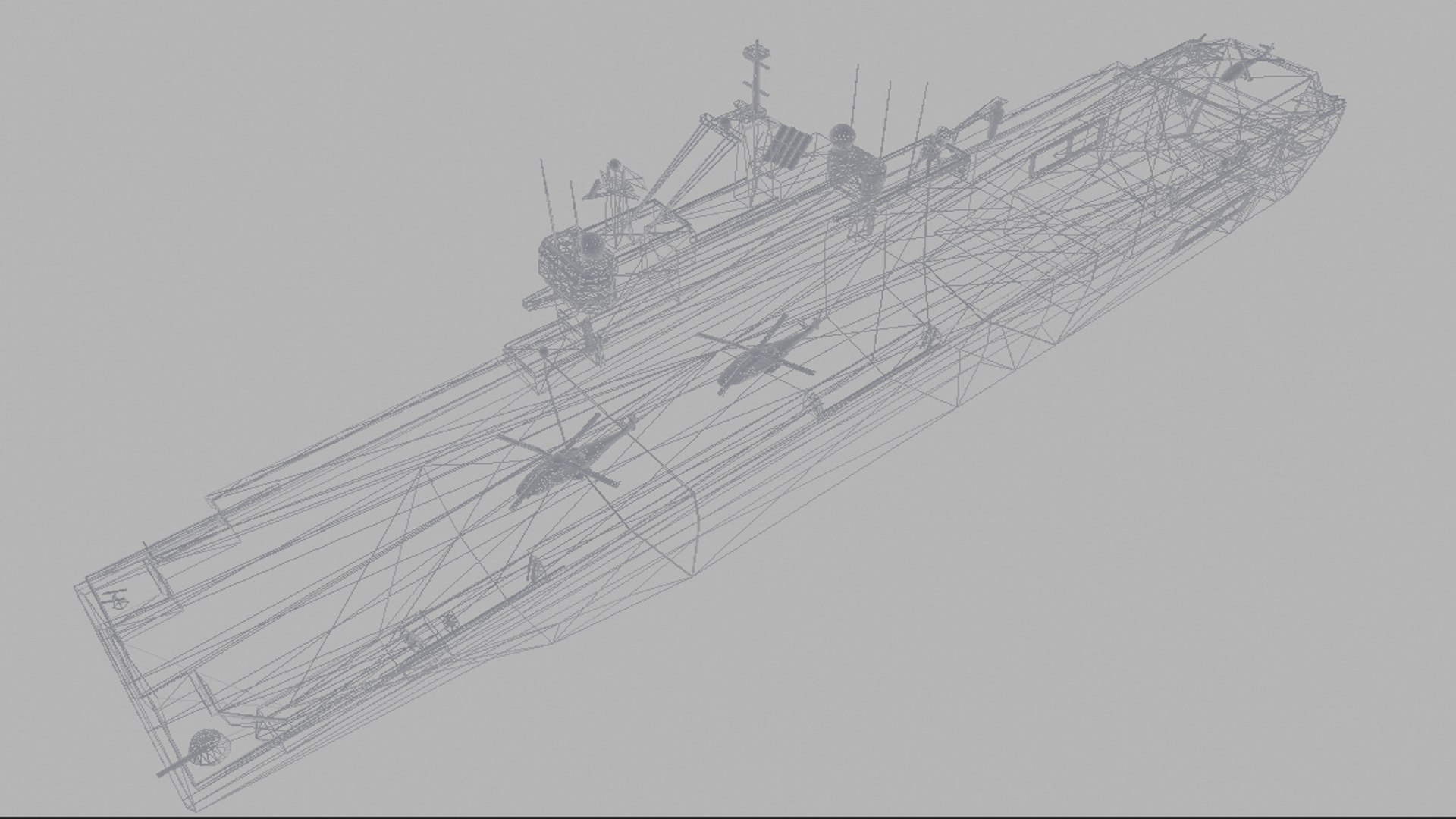 Aircraft Carrier TP19 3D model - TurboSquid 1793105