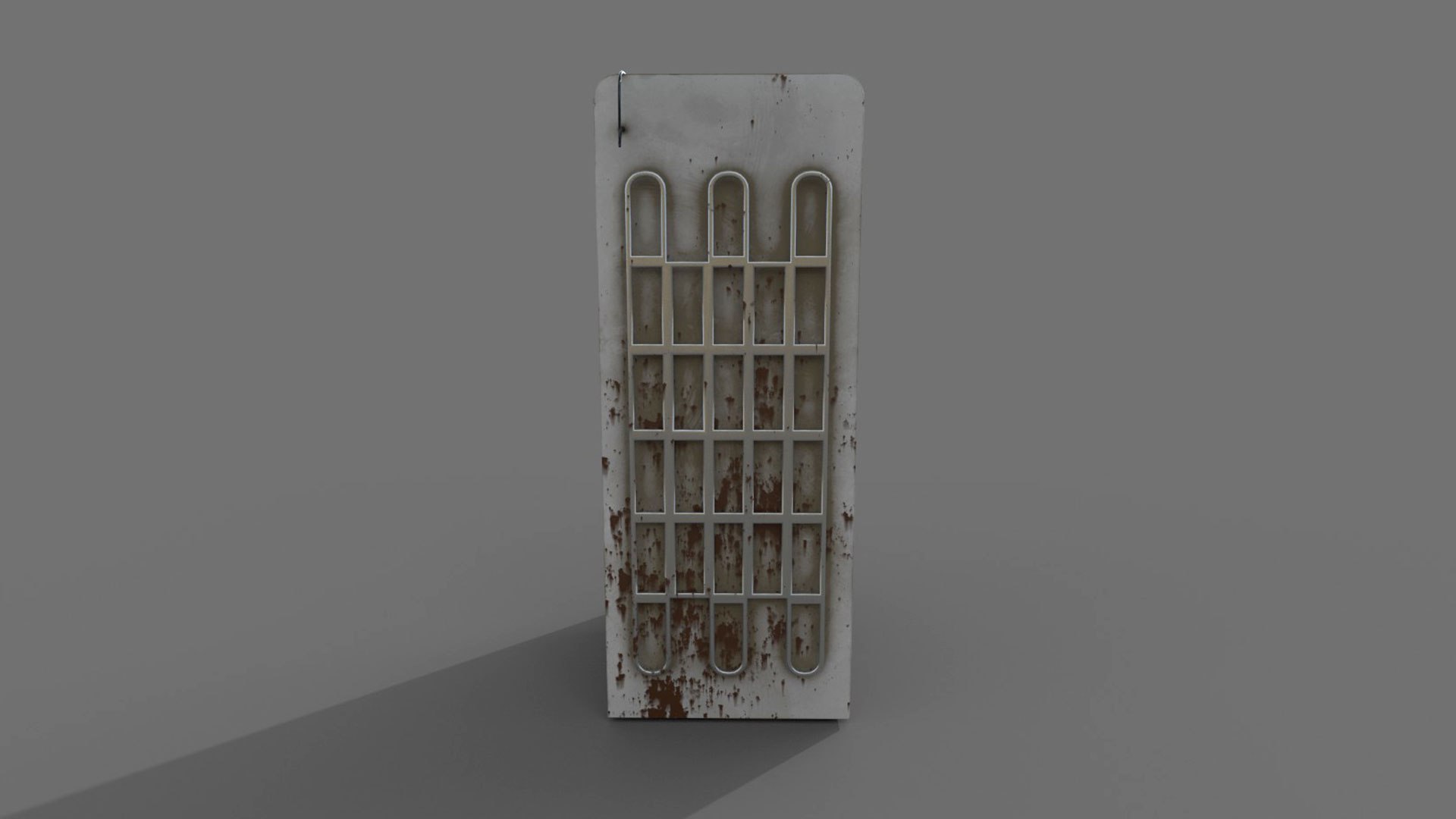 3D Model Older Fridge Refrigator Game Ready Wtih Blender Low-poly ...