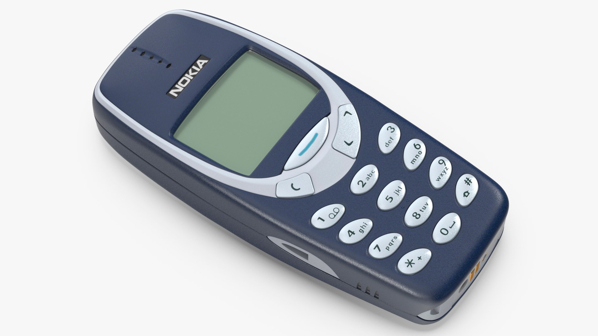 3D Mobile Phone Nokia 3310 Switched Off model - TurboSquid 2182895