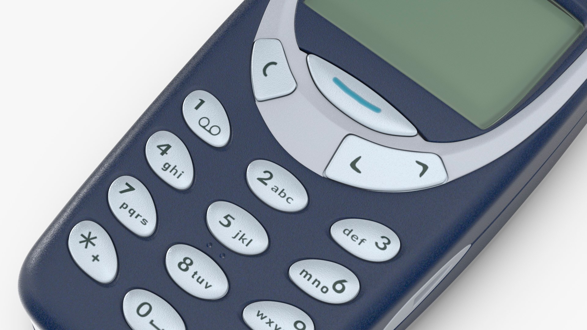 3D Mobile Phone Nokia 3310 Switched Off model - TurboSquid 2182895