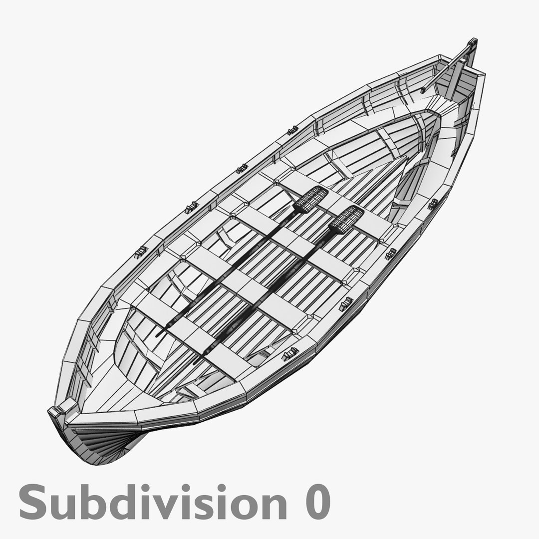 3d ship s boat