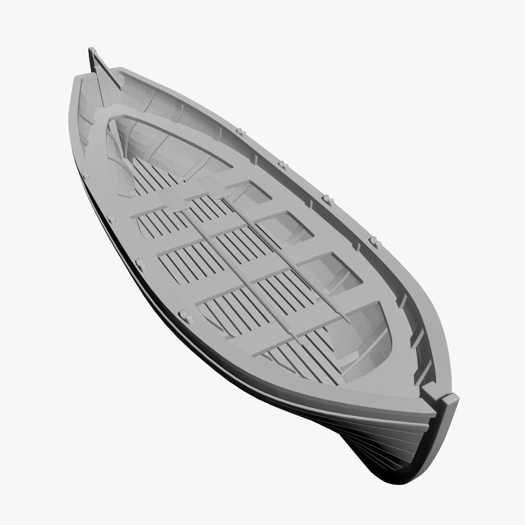3d ship s boat