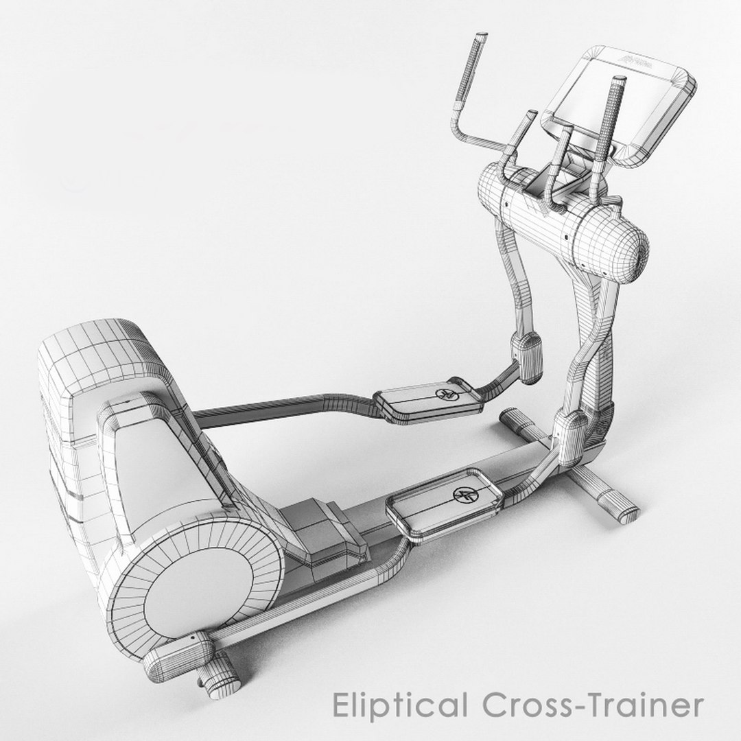 3D Elliptical Cross-Trainer Life-Fitness Model - TurboSquid 2097873